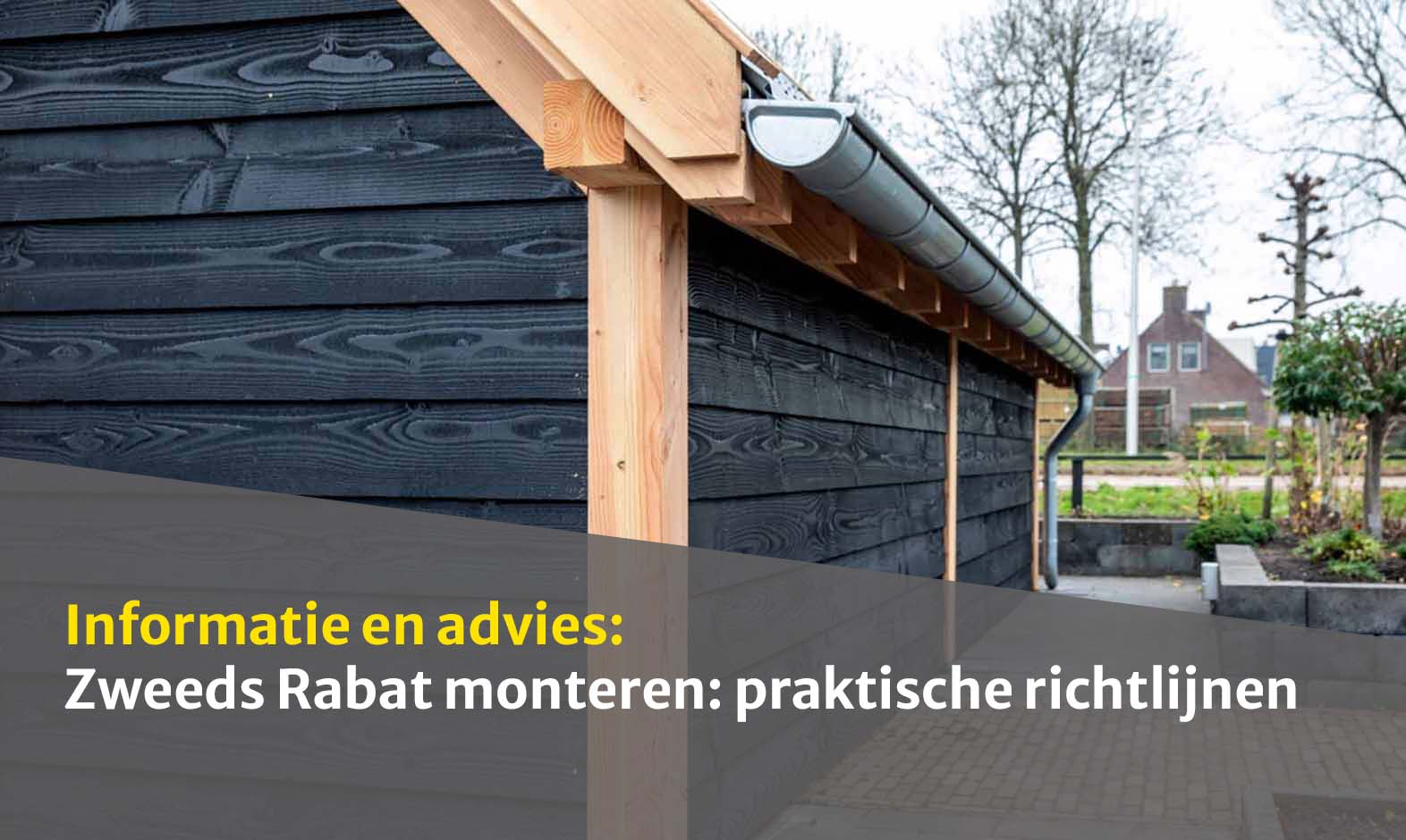 Zweeds Rabat monteren | Praktische richtlijnen