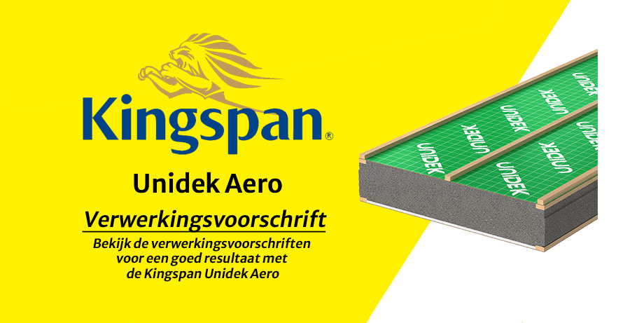 Kingspan Unidek Aero | Diverse diktes | Sleiderink.nl